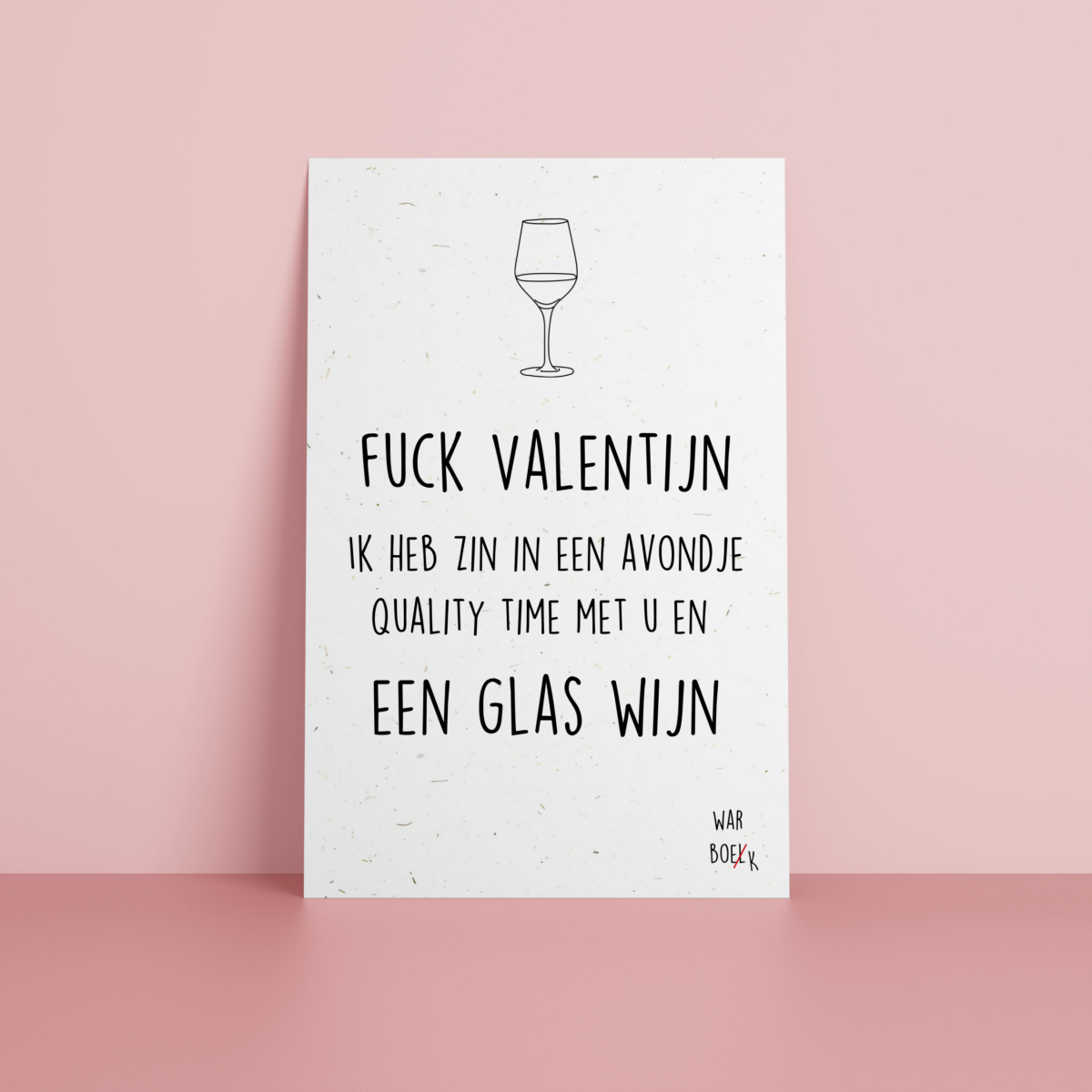 SOLD OUT – Nieuwjaarswens – Warboek