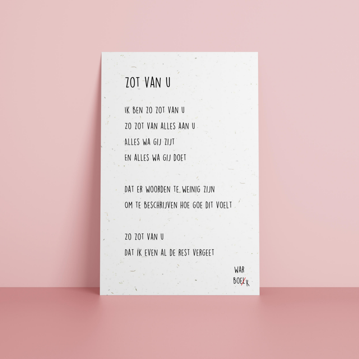 Warboek – Poëzie & Illustraties